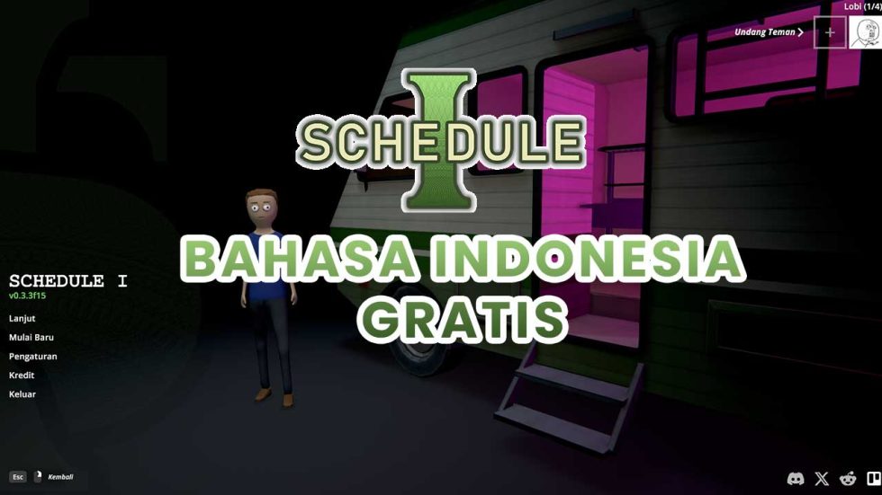 Mod Schedule 1 Bahasa Indonesia Gratis - Tupai Art